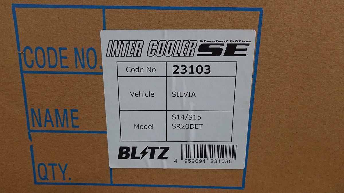 BLITZ Intercooler set, fresh in! – wwwisicarcom